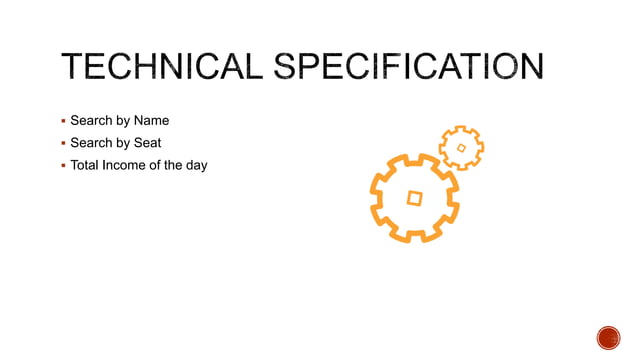 Cinema management system | PPTX