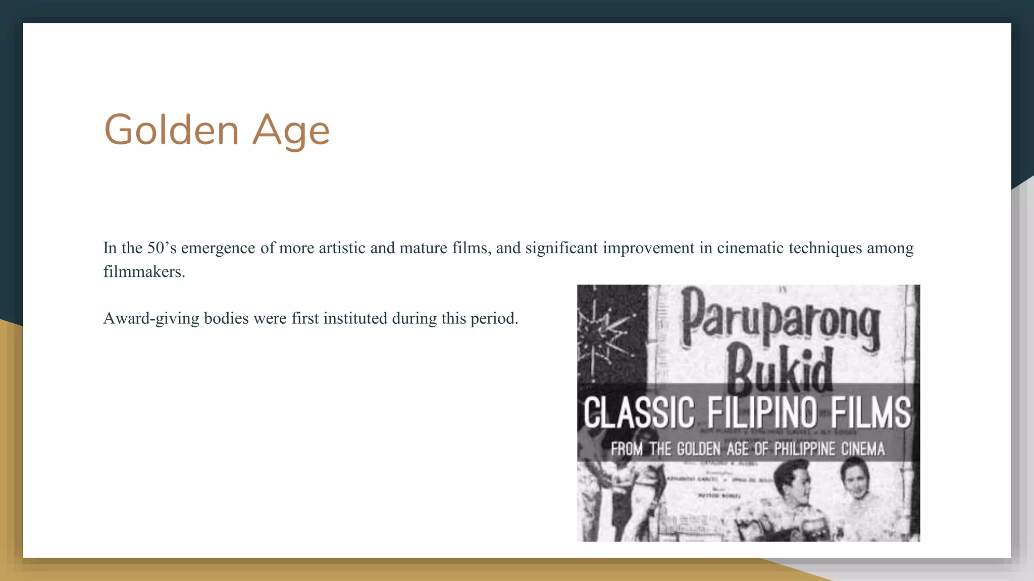 Cinema of the philippines | PPTX