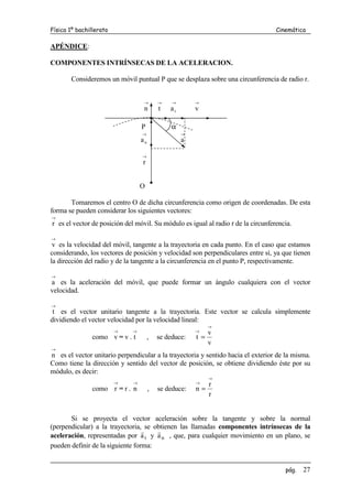 Cinematica ejercicios y teoría | PDF
