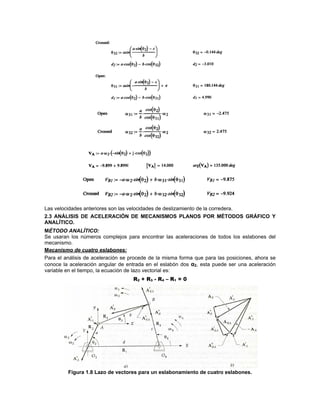 Cinematica de mecanismos | PDF