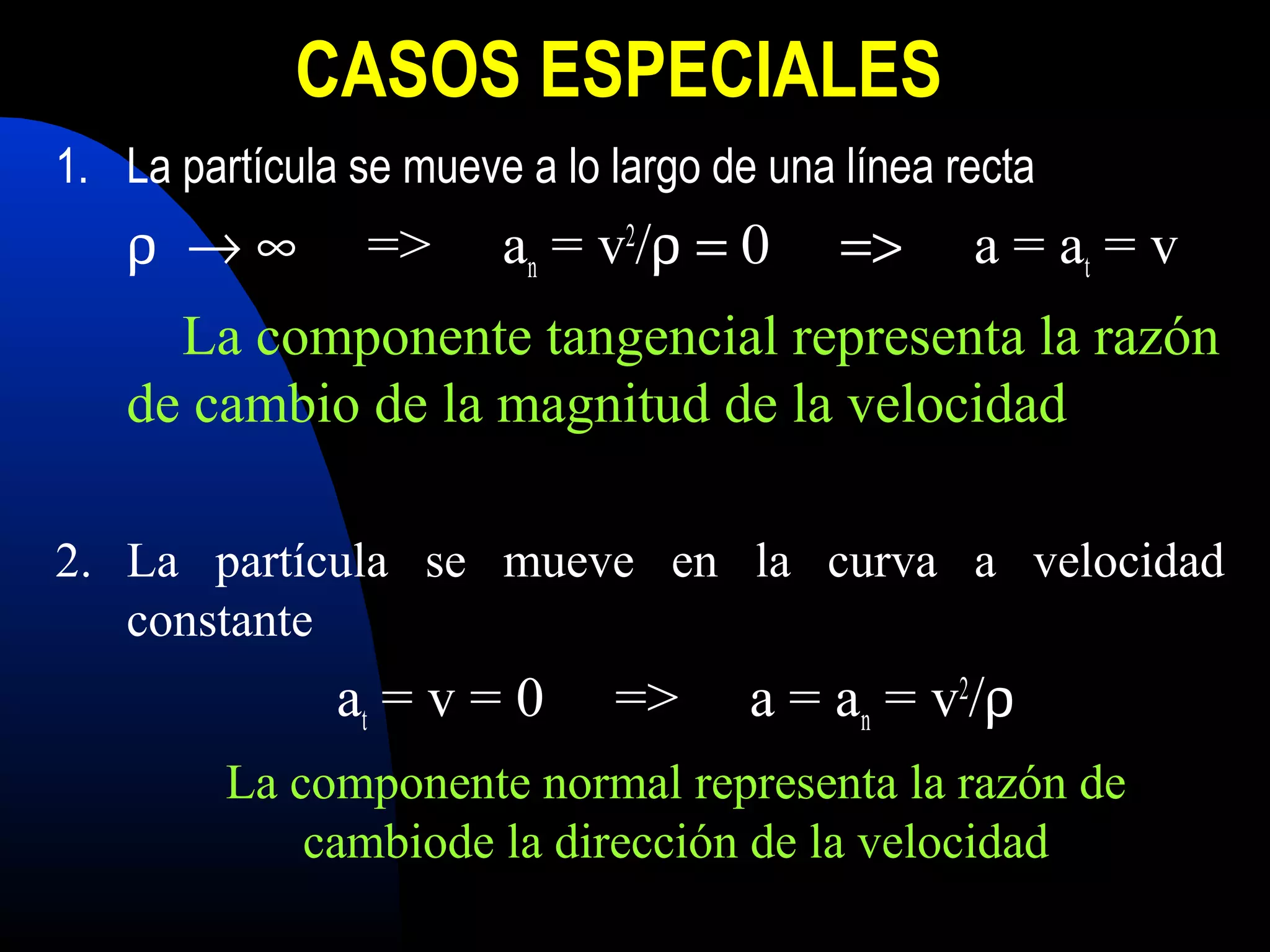 Cinematica de una particula | PPT