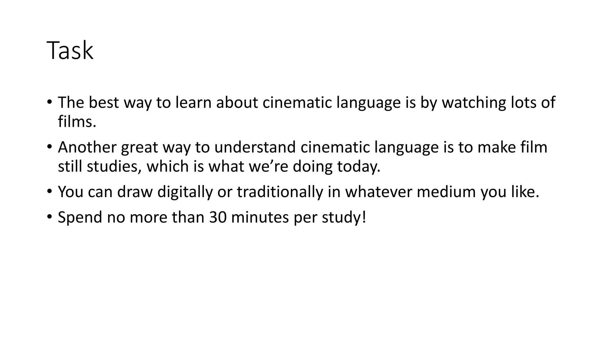 Cinematic Language.pptx xxxxxxxxxxxxxxxx | PPTX