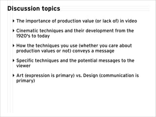 Cinematic Language PCB3 | PDF