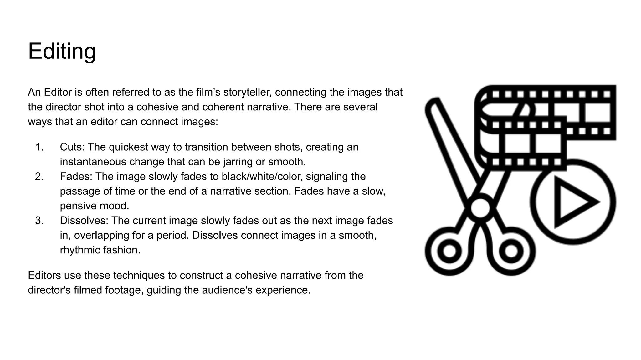 A Brief Explanation on Film Cinematic and Theatrical Elements | PPT