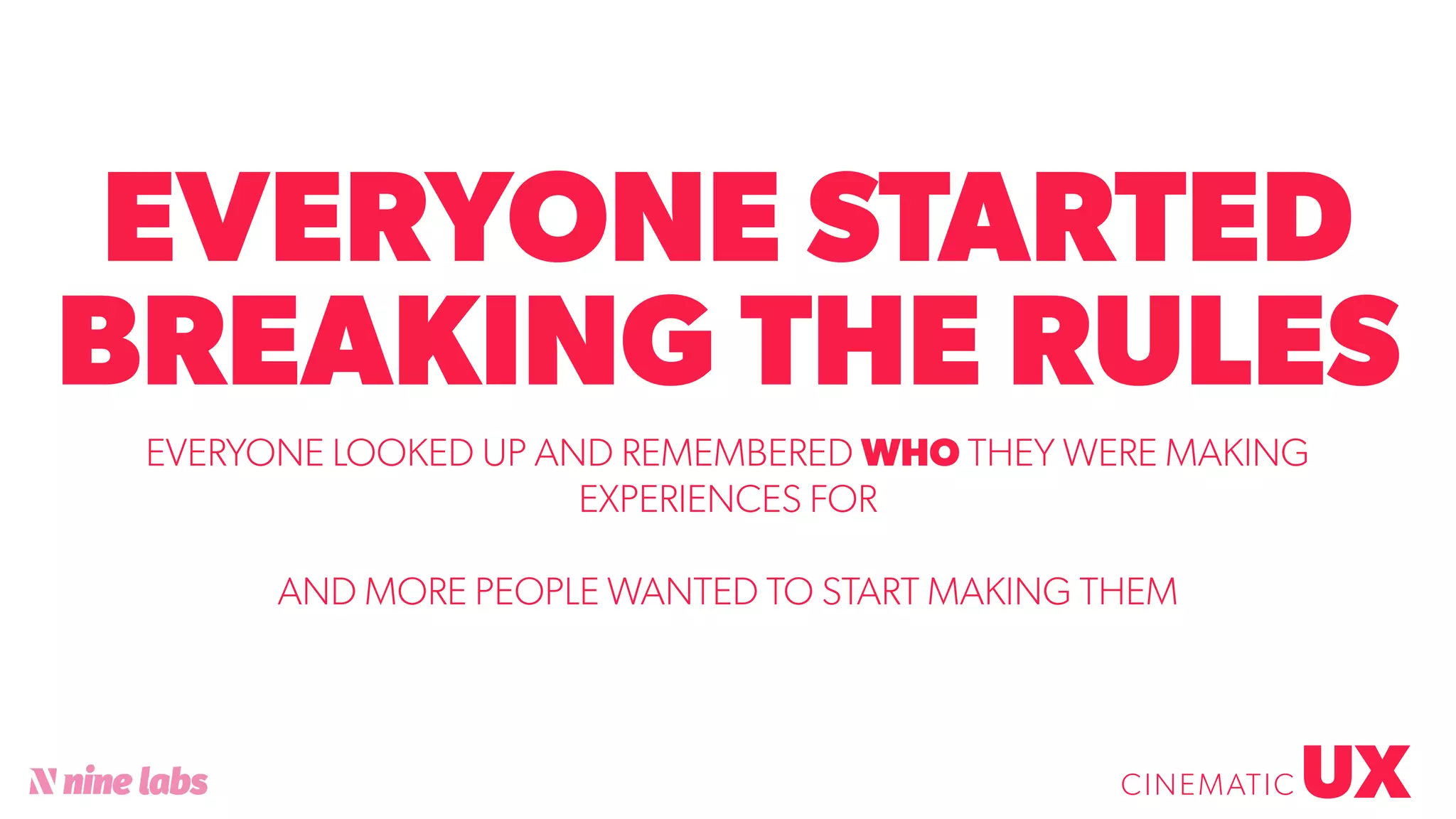 Cinematic UX, Brad Weaver | PDF