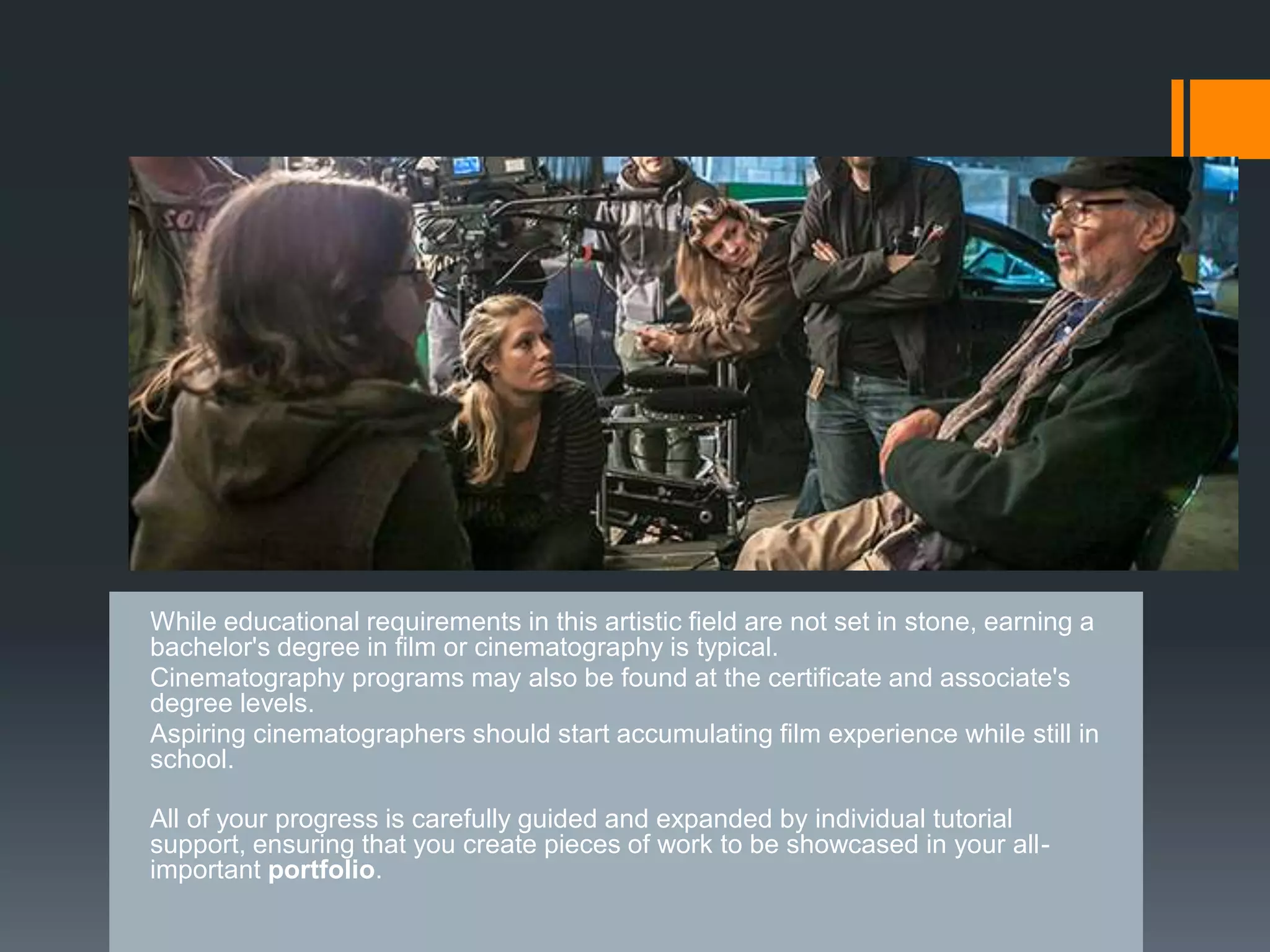 Cinematographer job roles | PPTX