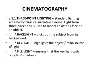 Cinematography | PPT