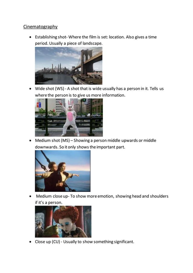 Cinematography | PDF