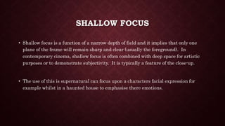 Cinematography | PPTX