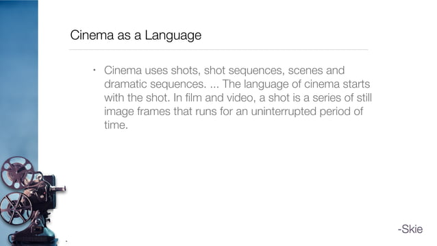 Cinematography | PPT
