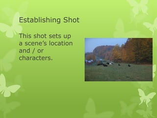 Cinematography applied to forrest gump | PPTX