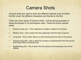 Cinematography by Noor Sharif | PPTX