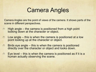 Cinematography by Noor Sharif | PPTX