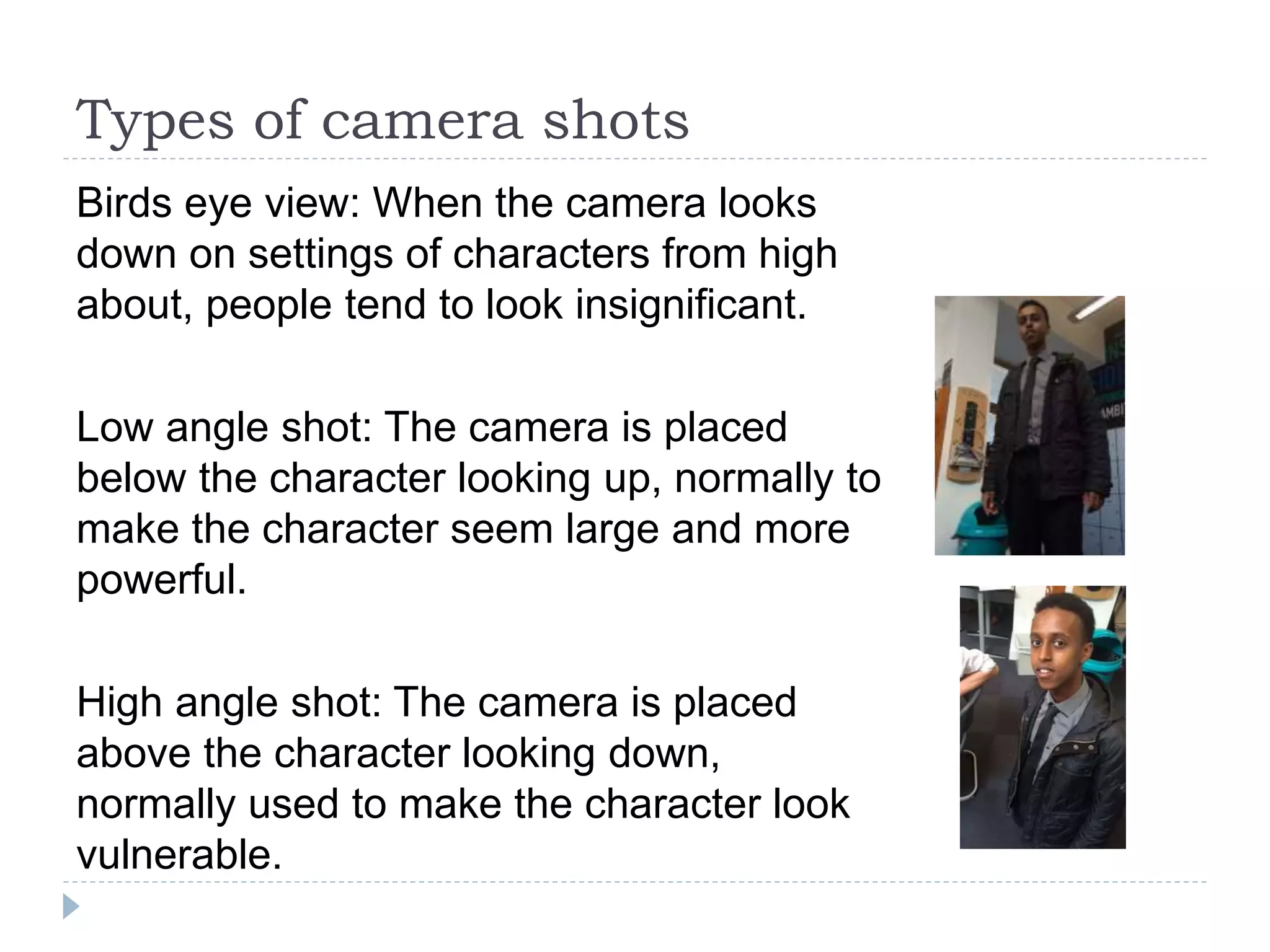 Cinematography powerpoint | PPT