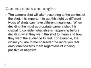 Cinematography powerpoint | PPTX