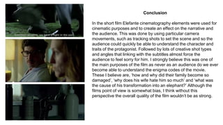 Cinematography presentation roshan&tiann | PPT