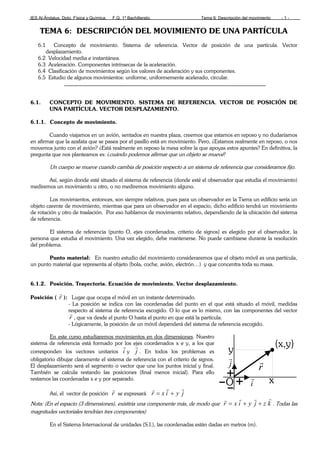 Cinemática Ejercicios y teoría | PDF