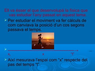 1r BATXILLERAT: CINEMÀTICA. | PPT