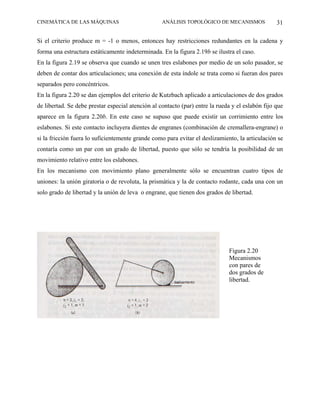 Cinemática de las máquinas (mecanismos). | PDF
