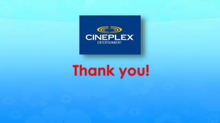 Case Study Analysis: Cineplex Entertainment: The Loyalty Program | PPTX