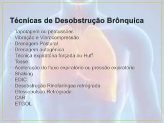 Cinesioterapia respiratória e espirometria de incentivo | PPTX