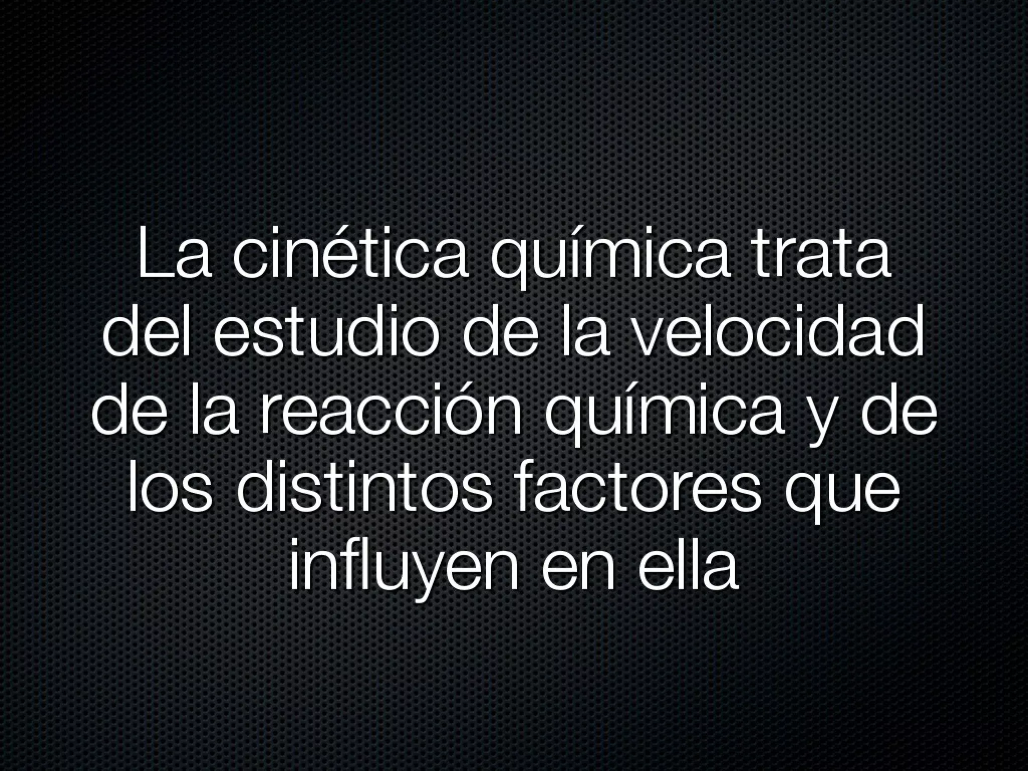 Cinetica Quimica | PPT