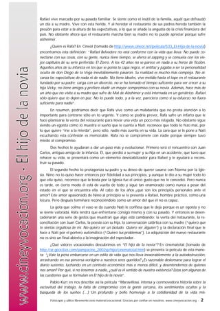 El hijo de la novia | PDF