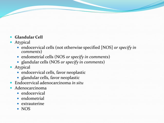 preinvasive lesion of cervix and management ,quick revise tool | PPT