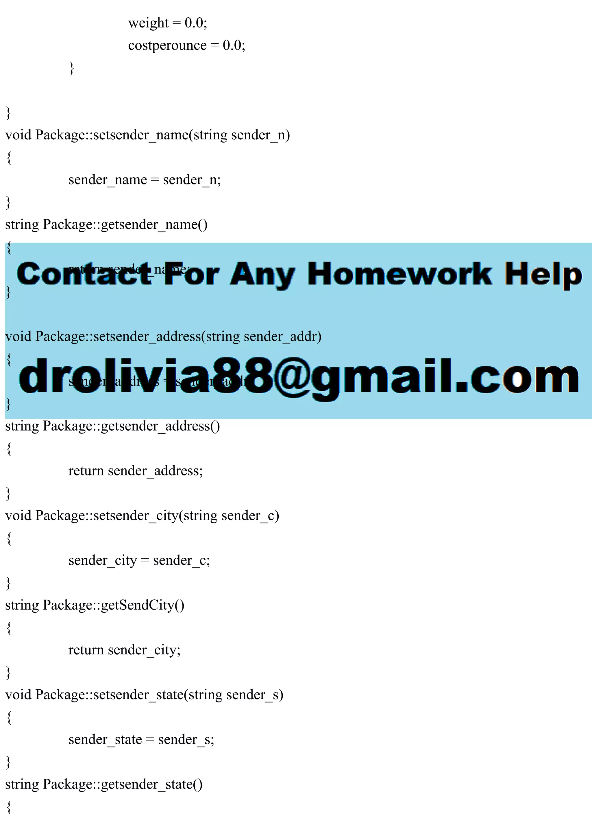 C++ Inheritance Hierarchy! Package-delivery services, such as FedEx.pdf