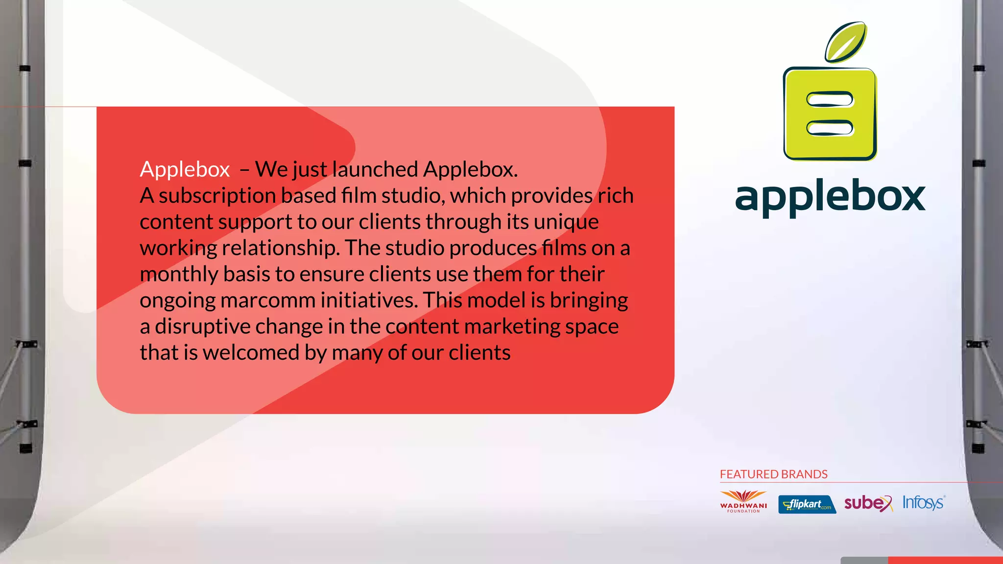 Cinimage studio deck | PPT