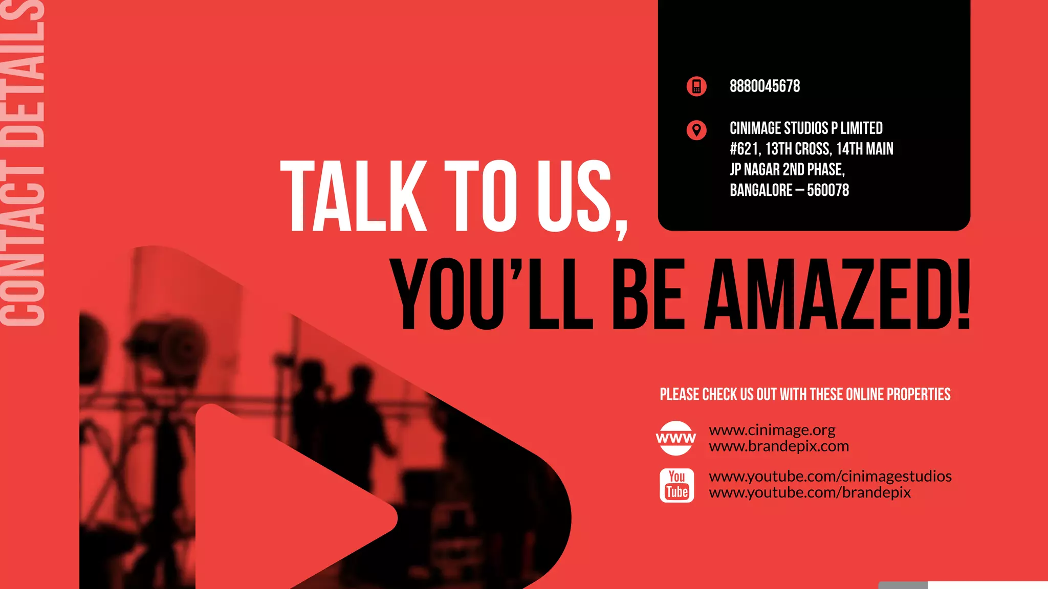 Cinimage studio deck | PPT