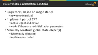 C++ in kernel mode | PPT