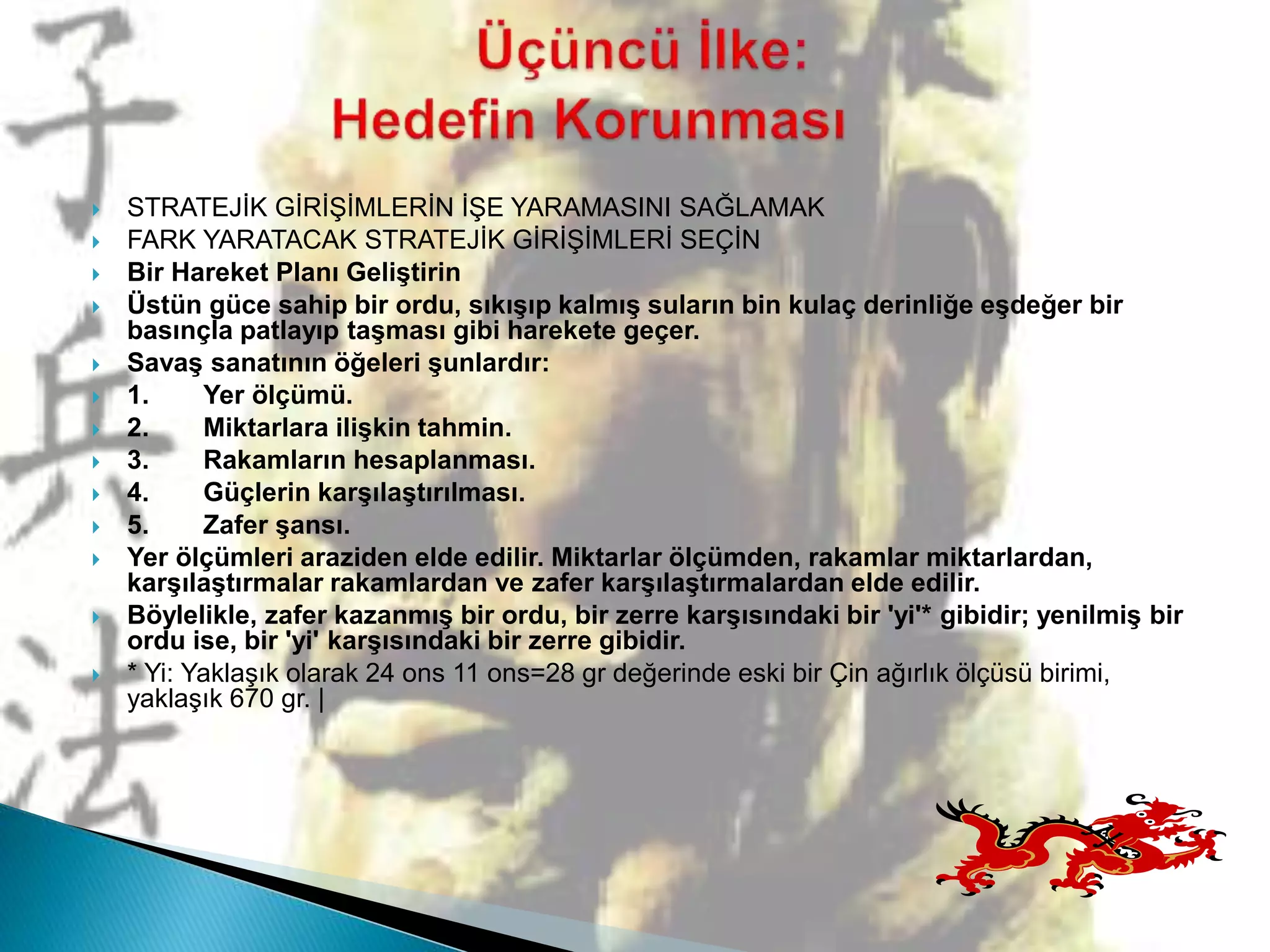 Cin kurucu ilkeler 2 sun tzu sunum | PPT