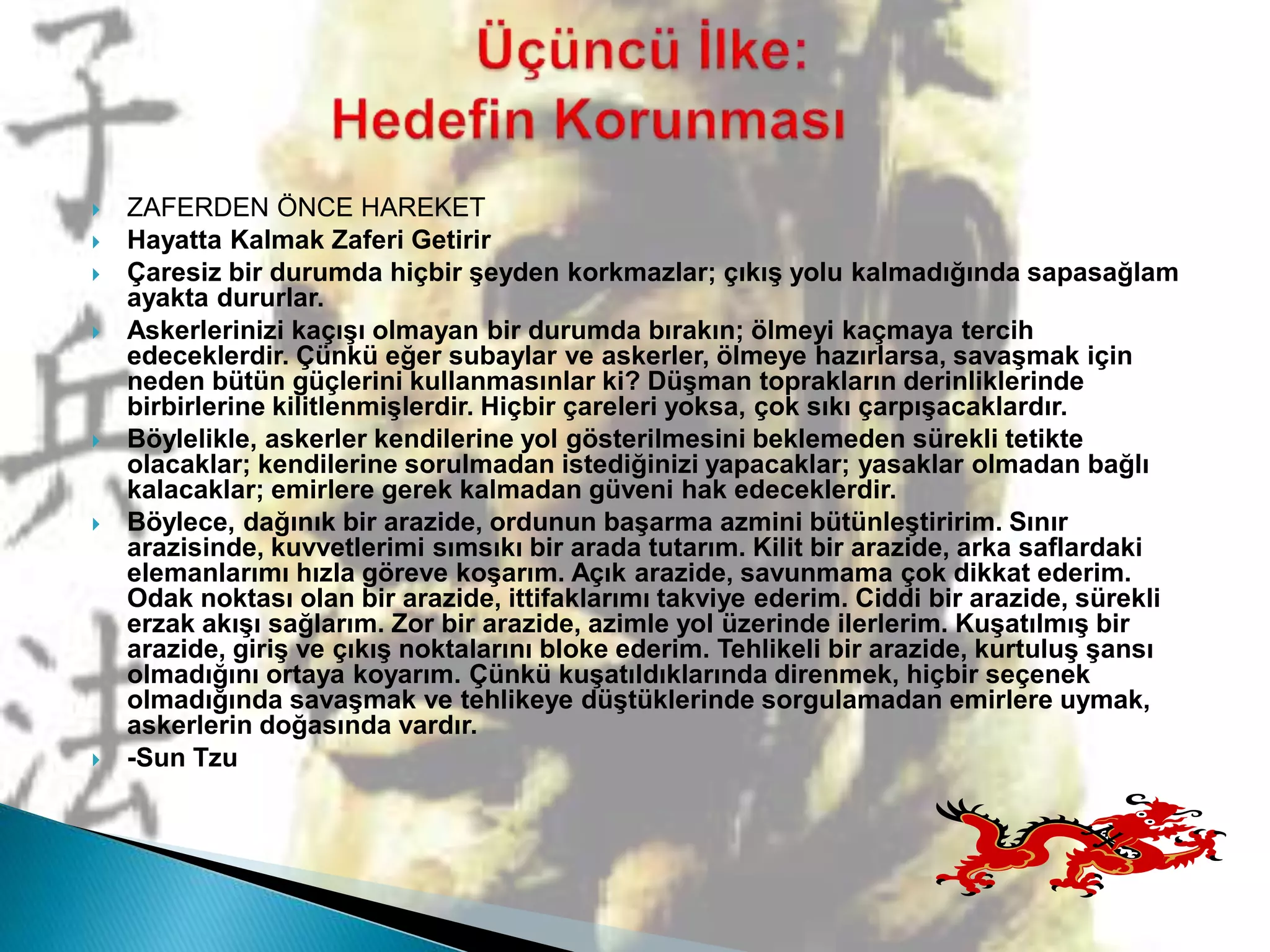 Cin kurucu ilkeler 2 sun tzu sunum | PPT