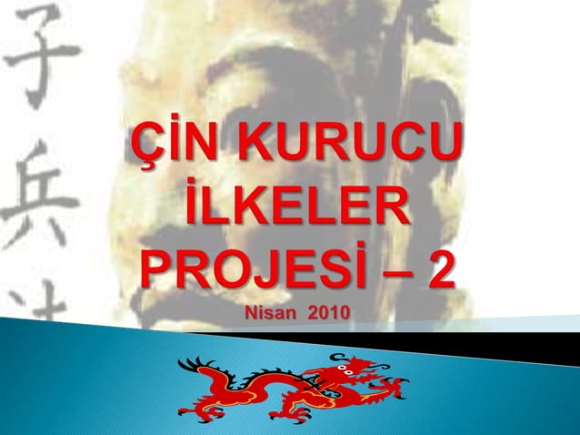 Cin kurucu ilkeler 2 sun tzu sunum | PPT