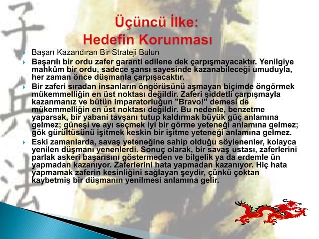 Cin kurucu ilkeler 2 sun tzu sunum | PPT