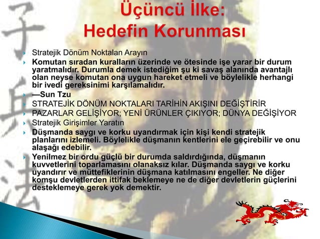 Cin kurucu ilkeler 2 sun tzu sunum | PPT