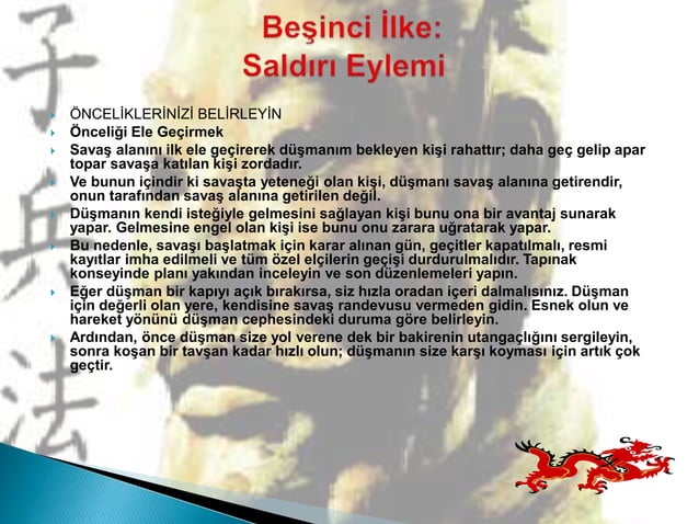 Cin kurucu ilkeler 2 sun tzu sunum | PPT