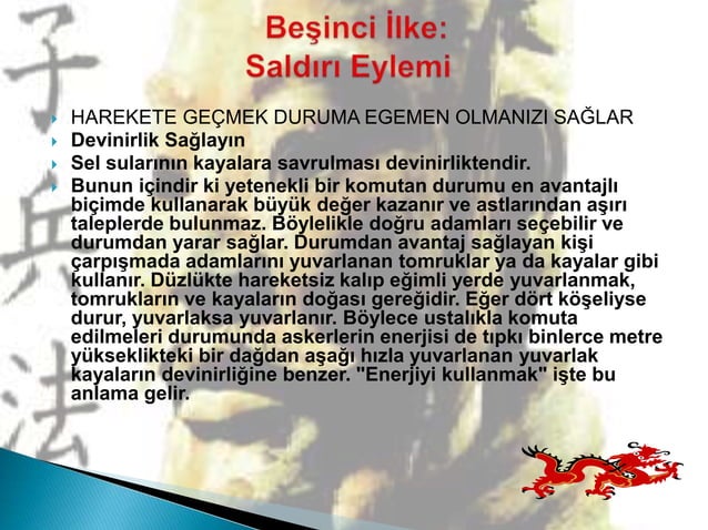 Cin kurucu ilkeler 2 sun tzu sunum | PPT