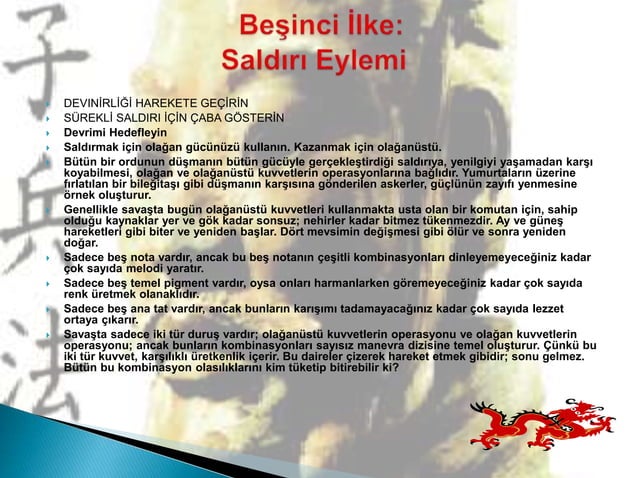 Cin kurucu ilkeler 2 sun tzu sunum | PPT