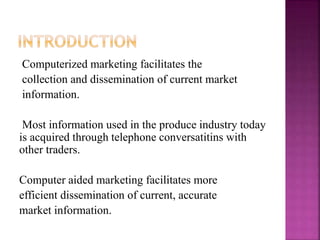 computer in market analysis | PPTX