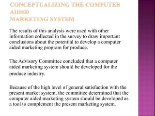 computer in market analysis | PPTX