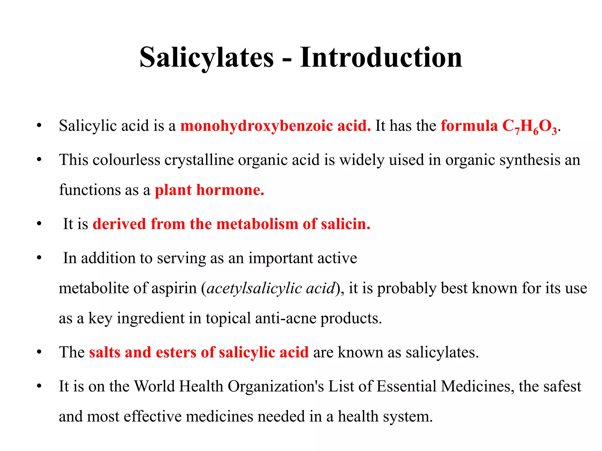 Cinnamic acid, salicylates - mode of action in plant defense mechanism ...