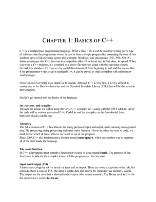 C++ In One Day_Nho Vĩnh Share | PDF