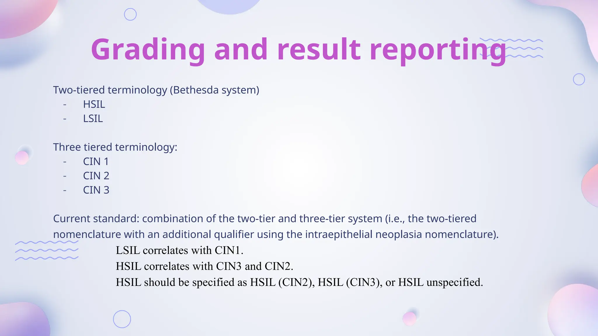 HPV, CIN, PAP SMEAR - description process guidelines etc | PPTX