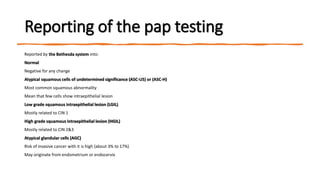 CIN, pap smear, colposcopy.pptx