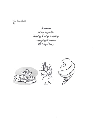 Cinquain Poems Mrs. Lambertson's 4th Grade Class | PDF