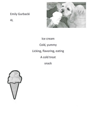 Cinquain Poems Mrs. Lambertson's 4th Grade Class | PDF | Poetry | Books ...