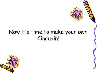 Cinquain power point lesson | PPT