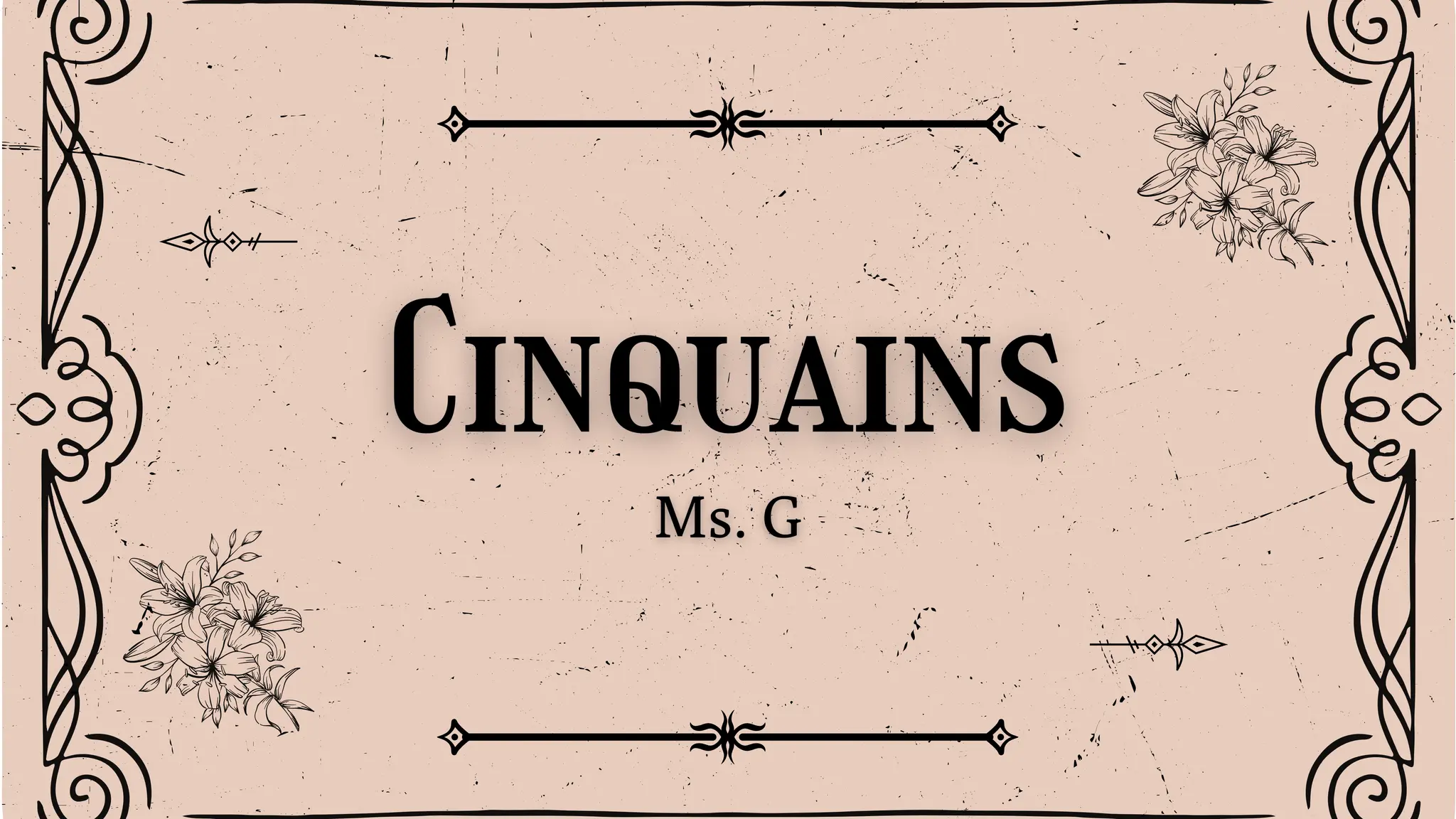 Cinquains and how to write the effectively | PDF